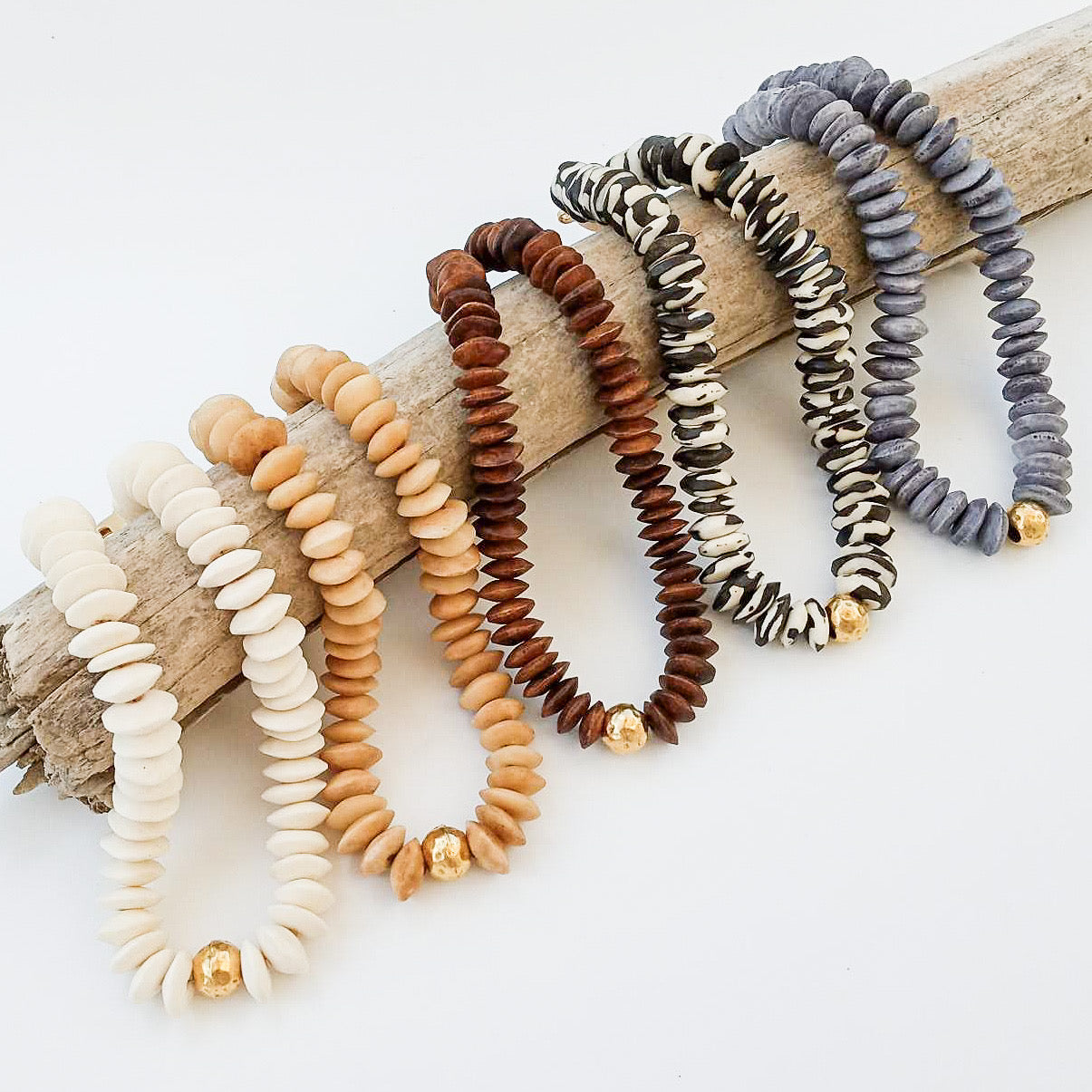 Heishi Clay Choker Necklace – Virtue Jewelry Design