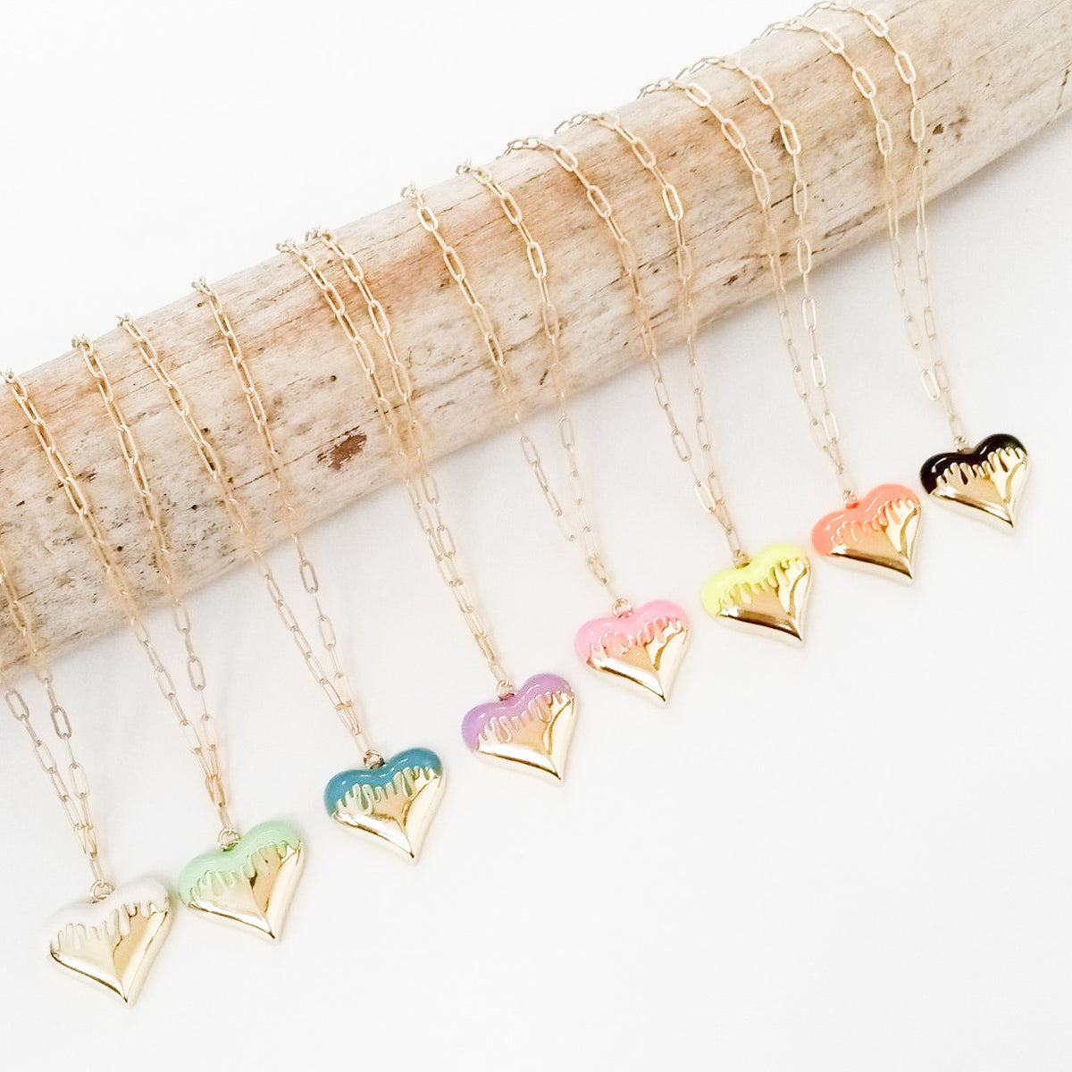 Dripping Heart Necklace – Virtue Jewelry Design