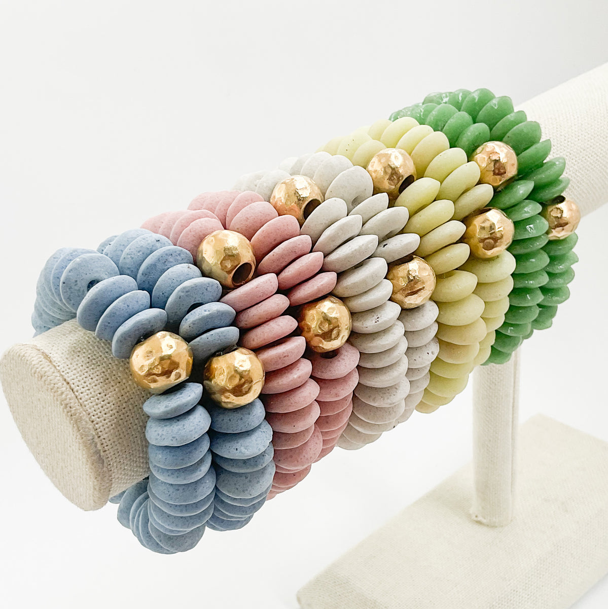 Clay Heishi Bracelets – Virtue Jewelry Design