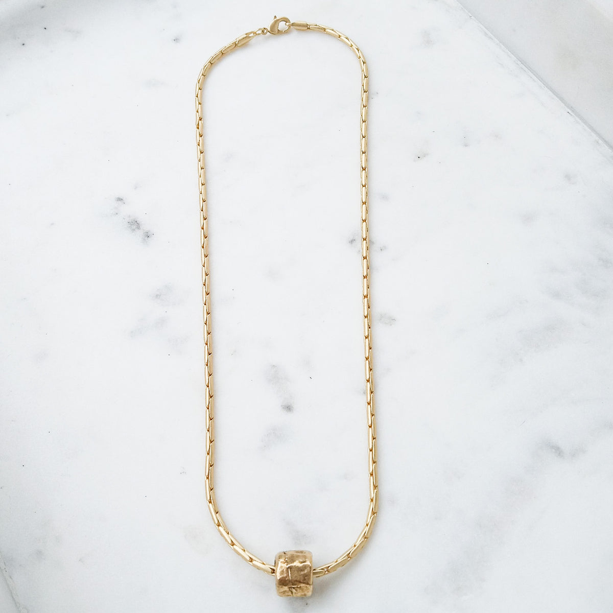 Large Interlinking Chain w/ Tube – Virtue Jewelry Design