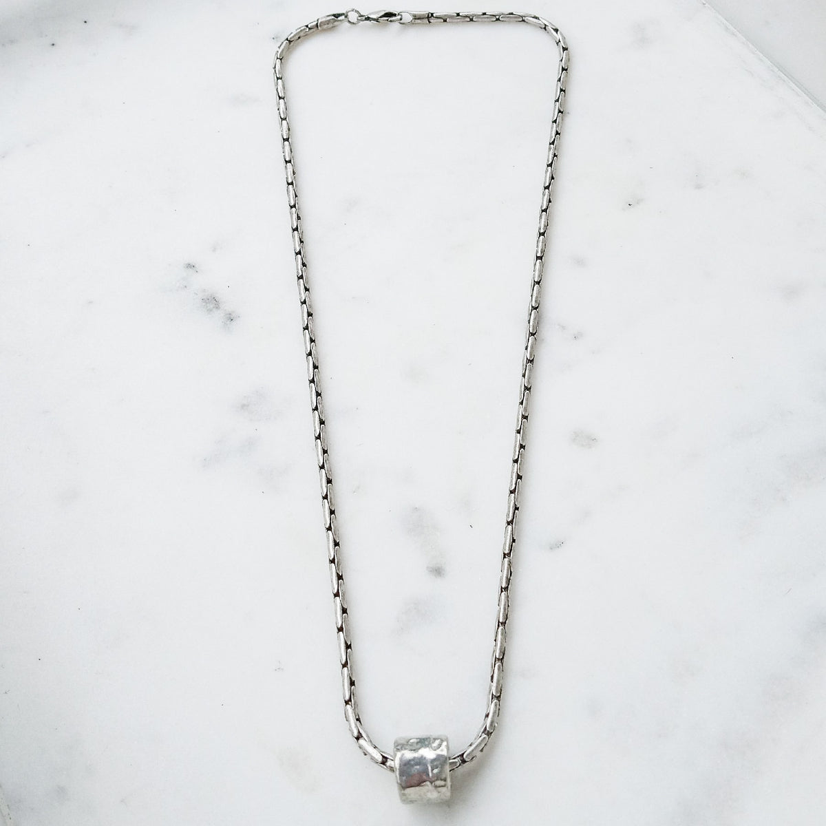 Large Interlinking Chain w/ Tube – Virtue Jewelry Design