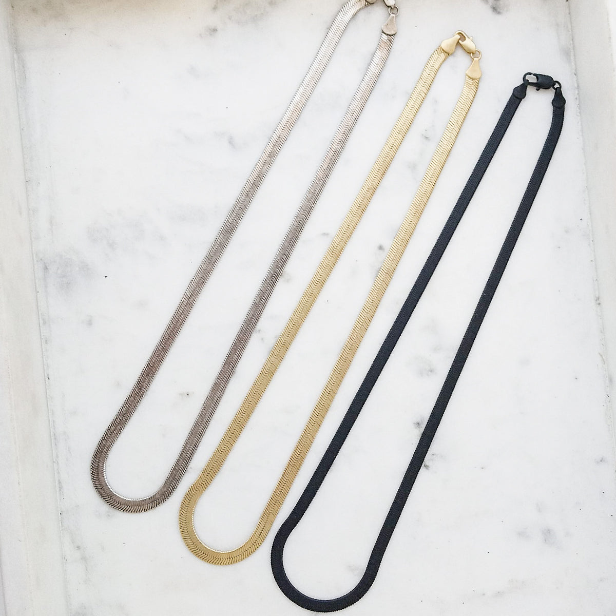 Large Snake Chain 20” – Virtue Jewelry Design