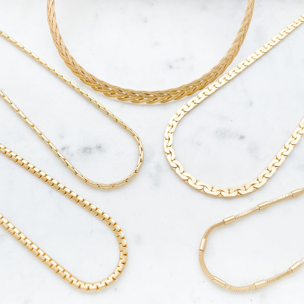 Flat Box Chain 18” – Virtue Jewelry Design