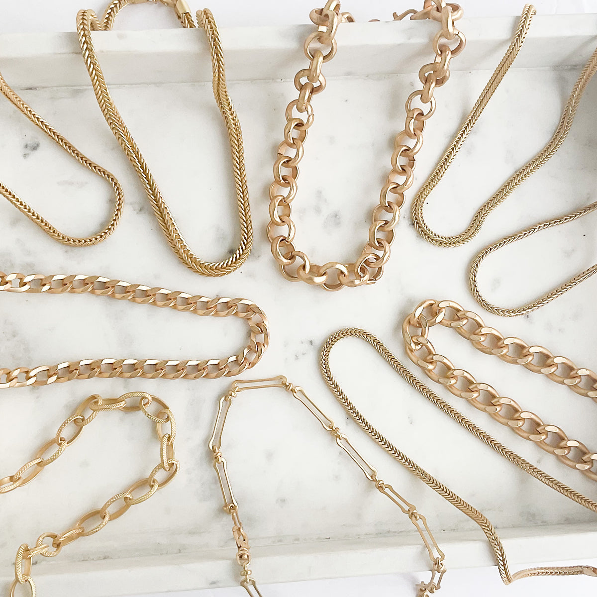 Flat Woven Chain 18” – Virtue Jewelry Design