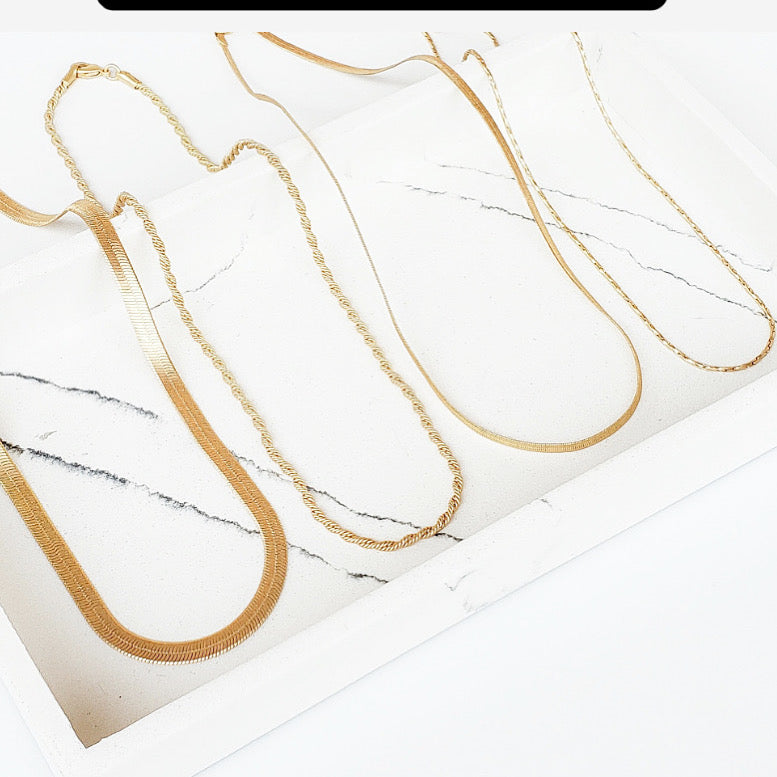 Large Snake Chain 20” – Virtue Jewelry Design